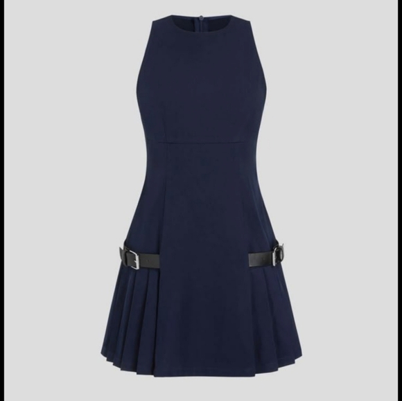 Zara | Dresses | Zara Black Backless Dress With Buckle Detail | Poshmark